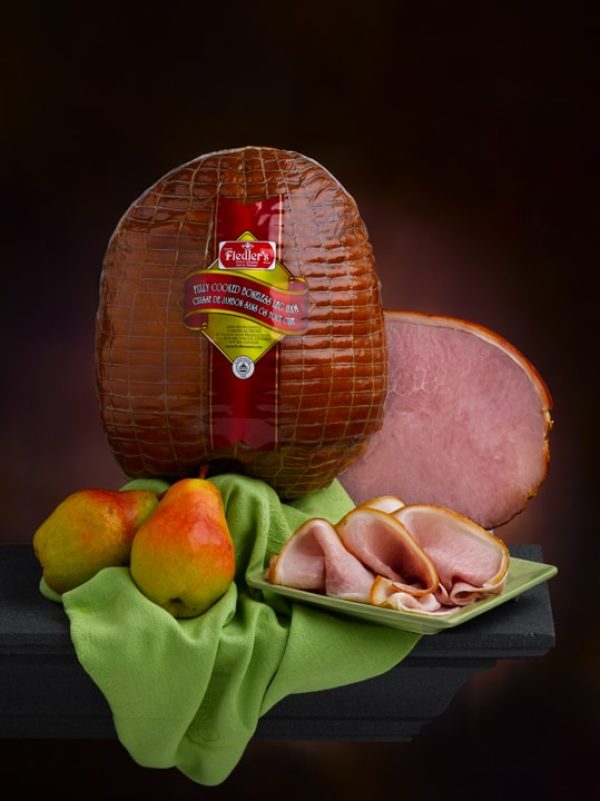Fully Cooked Boneless Leg Ham | R. Fiedler Meats Ltd.
